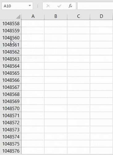 How to Limit Accessible Row in Excel - Prodev