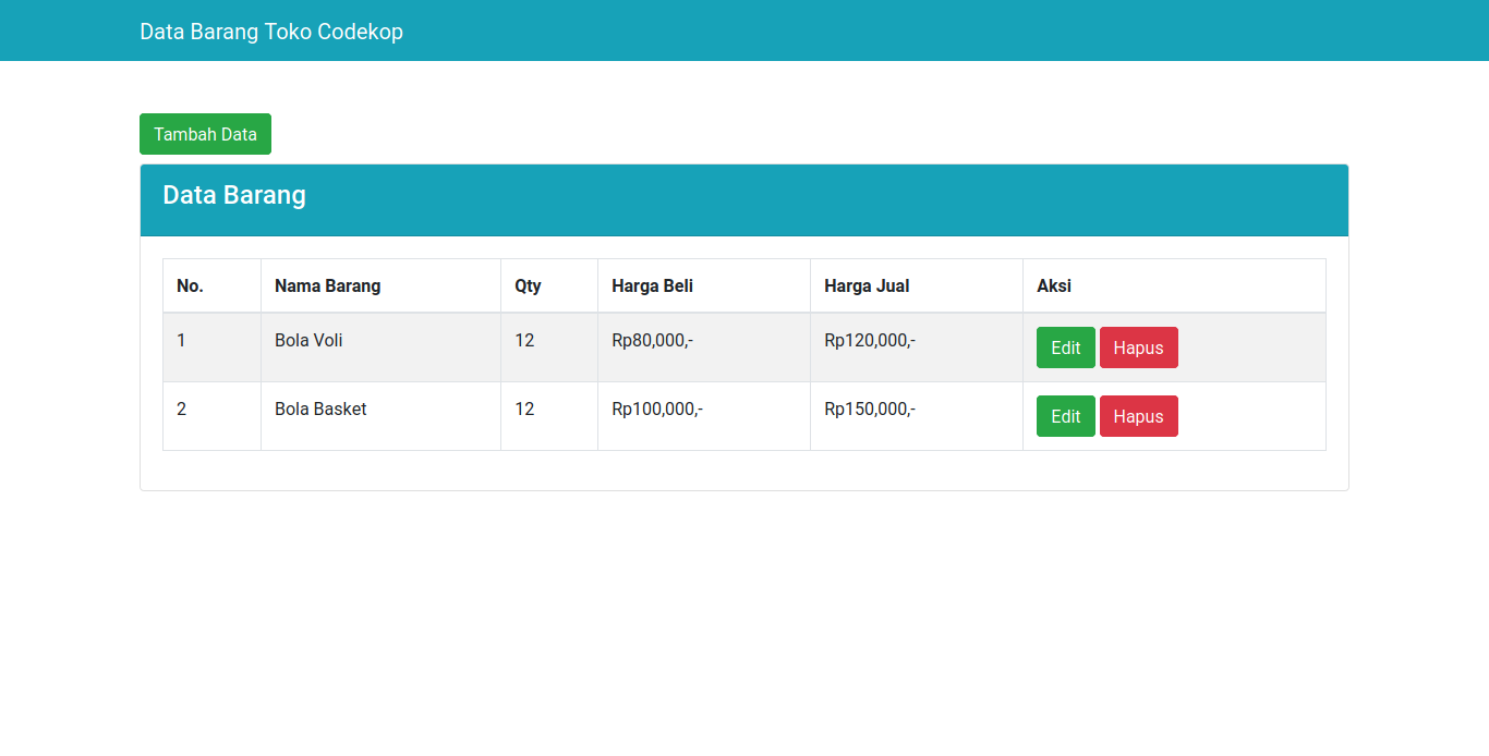 Tutorial CRUD CodeIgniter 4 Lengkap Untuk Pemula - Prodev Tutorial CRUD CodeIgniter 4 Lengkap Untuk Pemula - Prodev